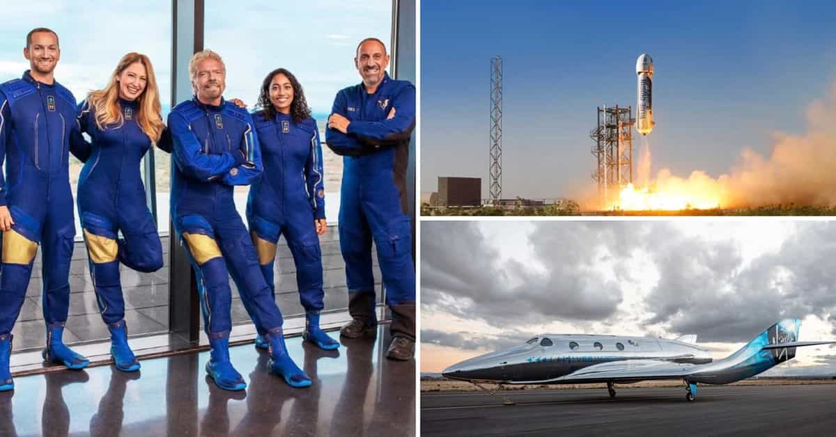 Cara Ikut Perjalanan Luar Angkasa SpaceX, Virgin Galactic, Blue Origin